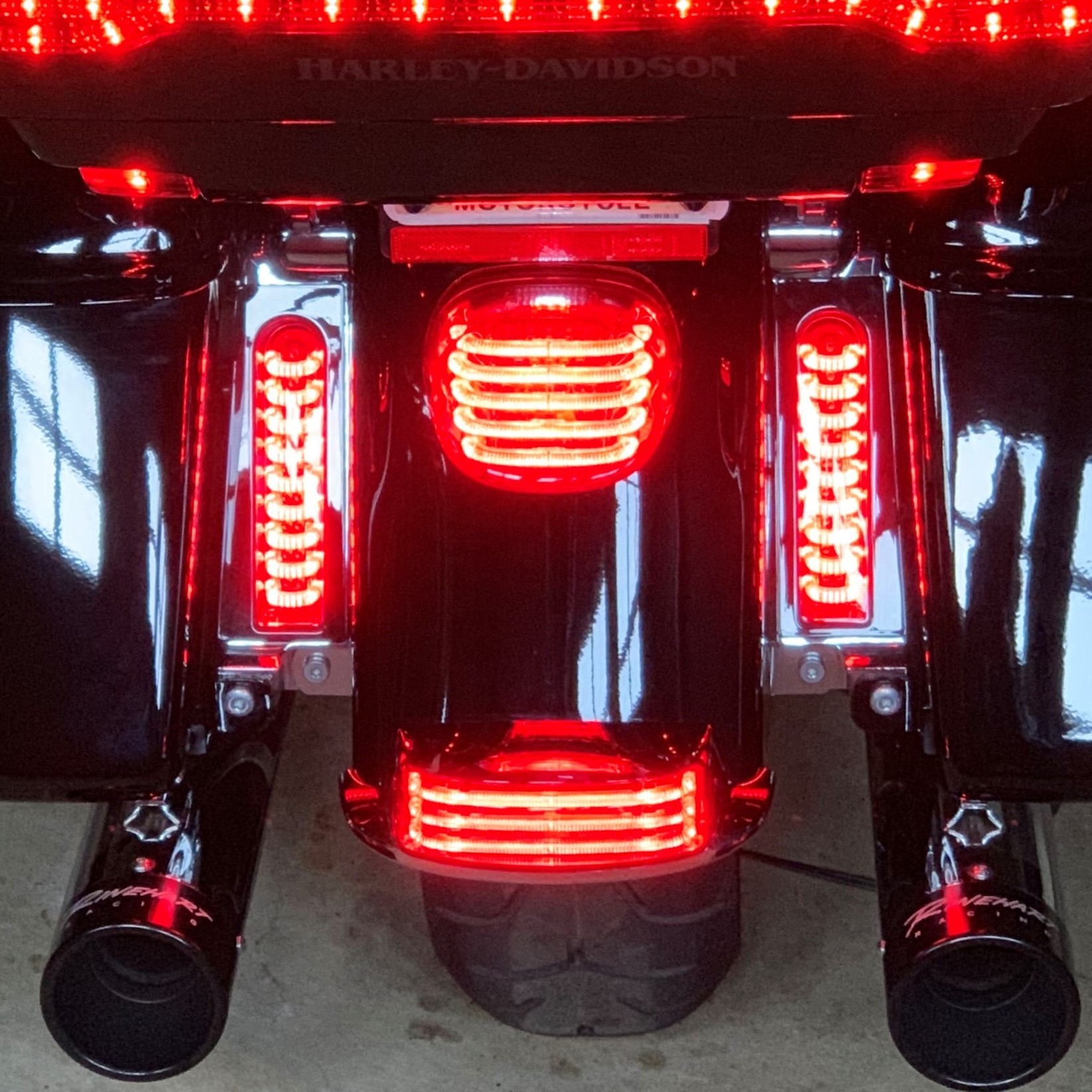 Ultra & Electra Glide LED Taillights & Brake Lights | Custom Dynamics
