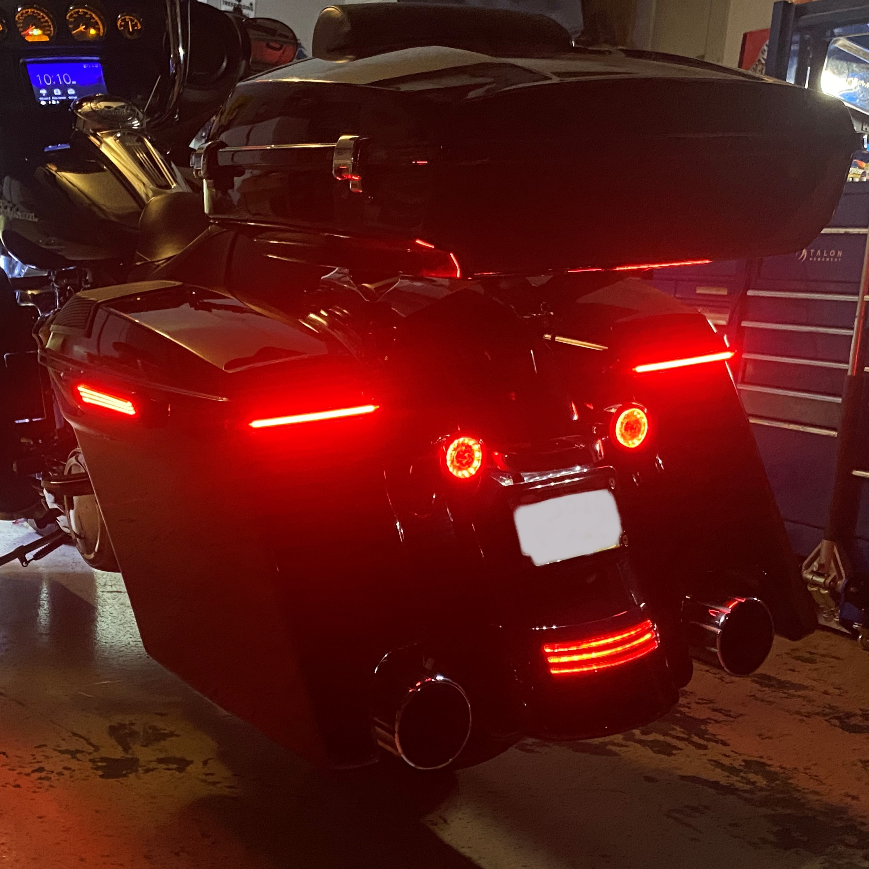 Low Profile LED Saddlebag Lights