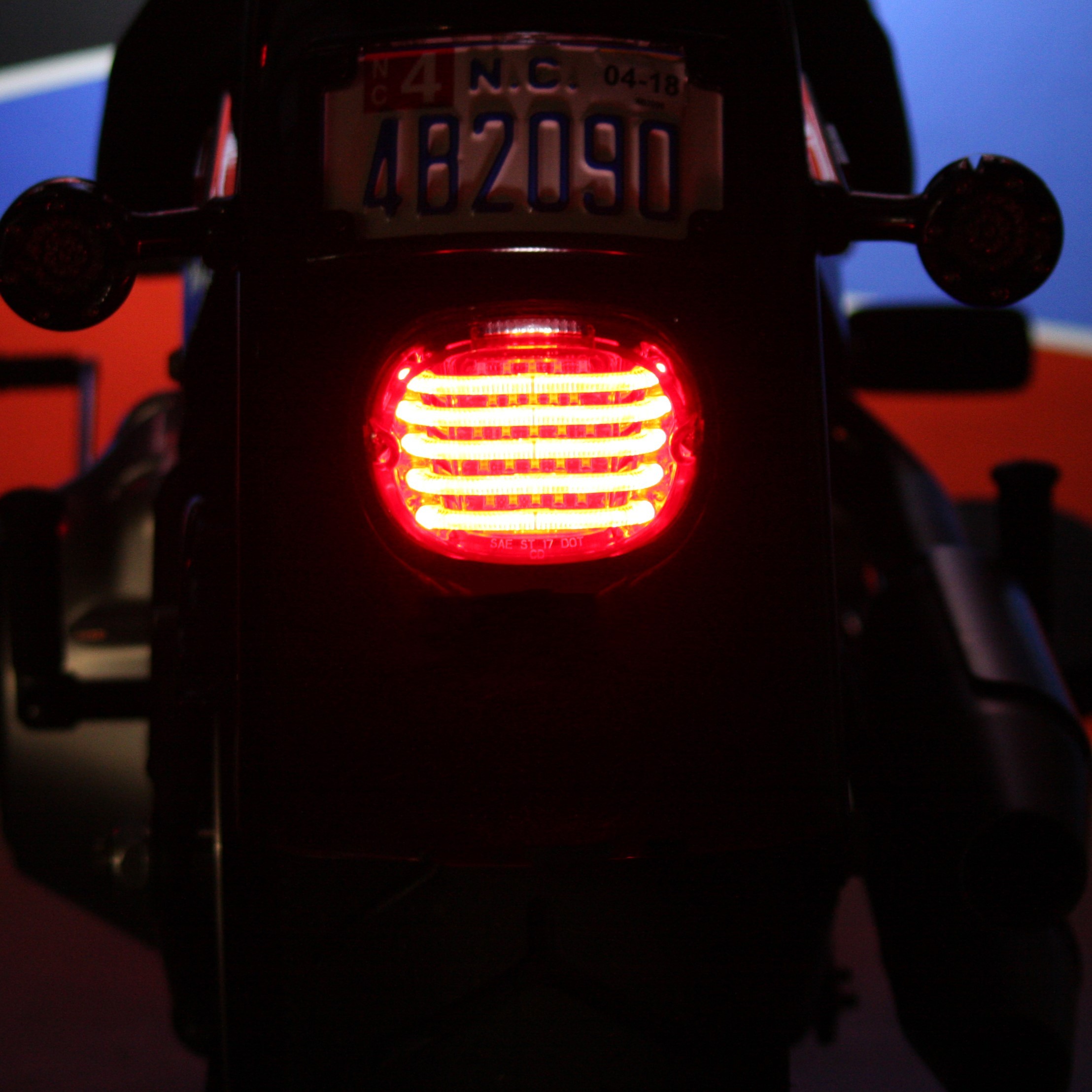 Tombstone Tail Light for Heritage Softail | Custom Dynamics