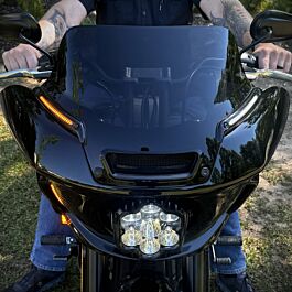 Softail Low Rider ST Harley Davidson LED Windshield Trim