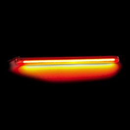 7" Dual Intensity Red LED Motorcycle Light Bar