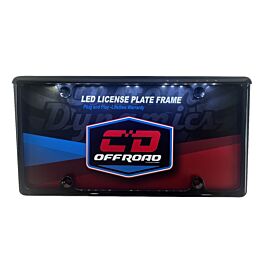 Automotive LED License Plate Frame