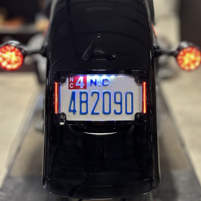 Harley Davidson License Plate Relocation Kit